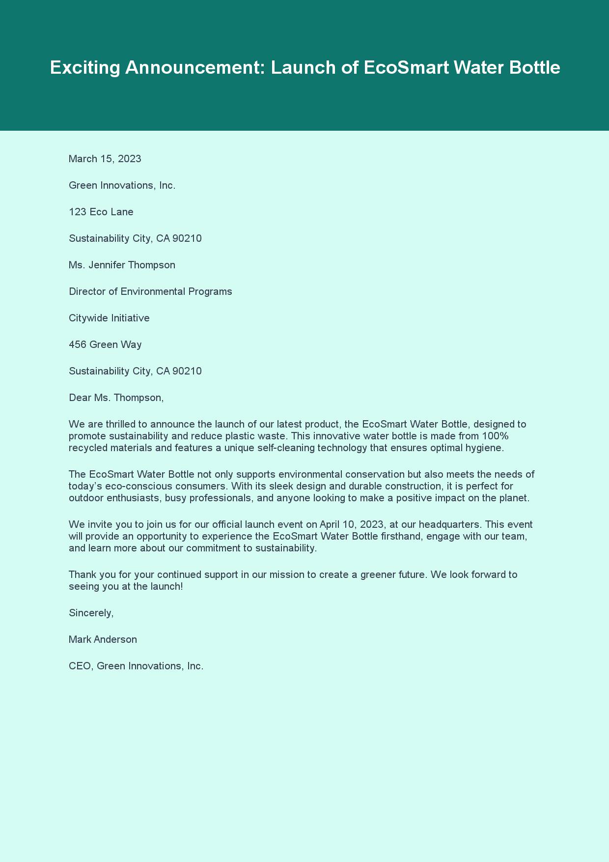 Announcement Letter for New Product Launch - Examples, How to Write & Tips
