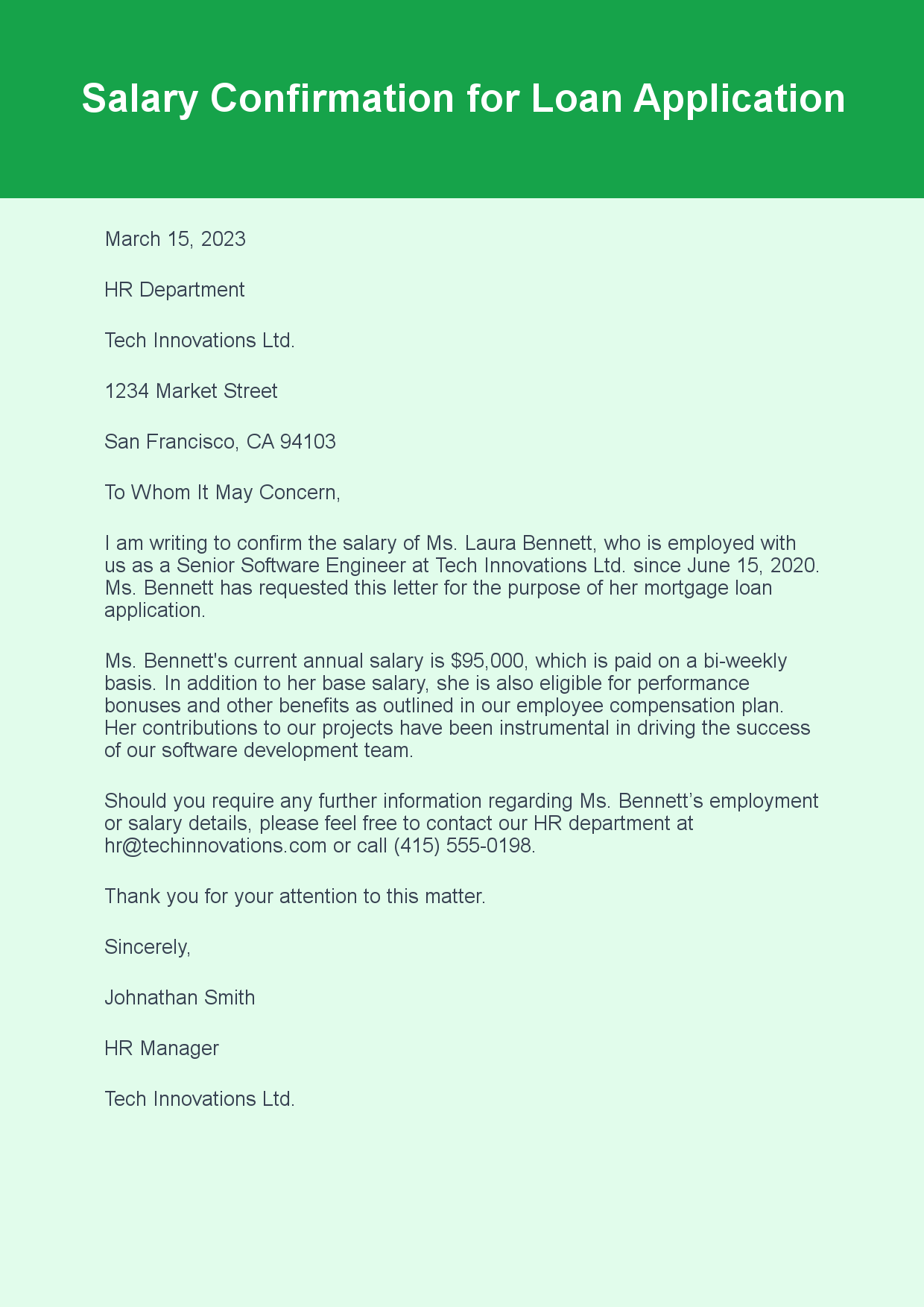Employer Letter for Salary Confirmation - Examples, How to Write & Tips