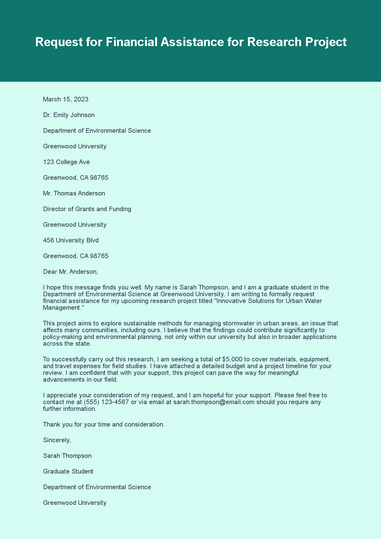 Request Letter for Financial Assistance - Examples, How to Write & Tips