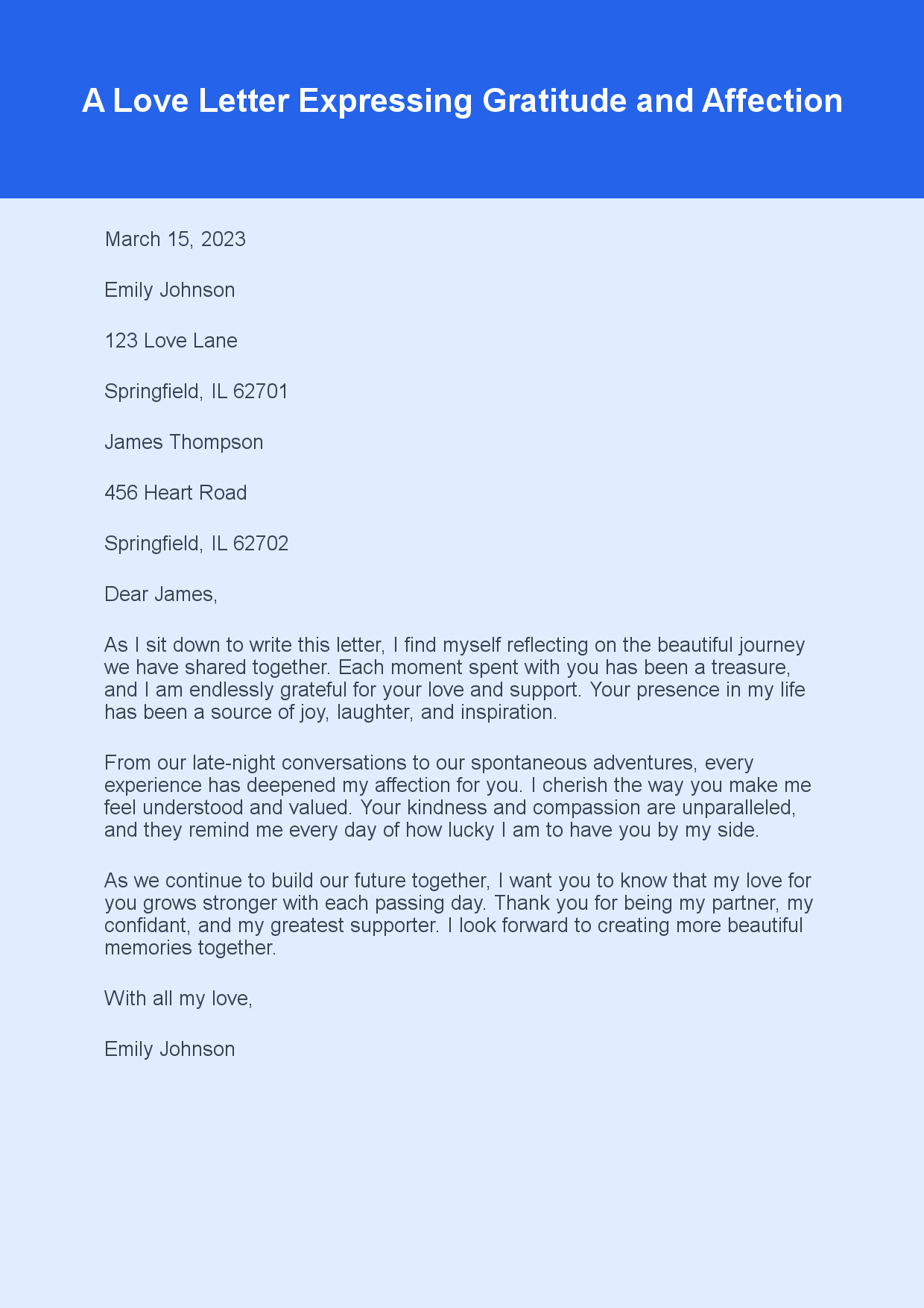 Romantic Letter for Partner Love - Examples, How to Write & Tips